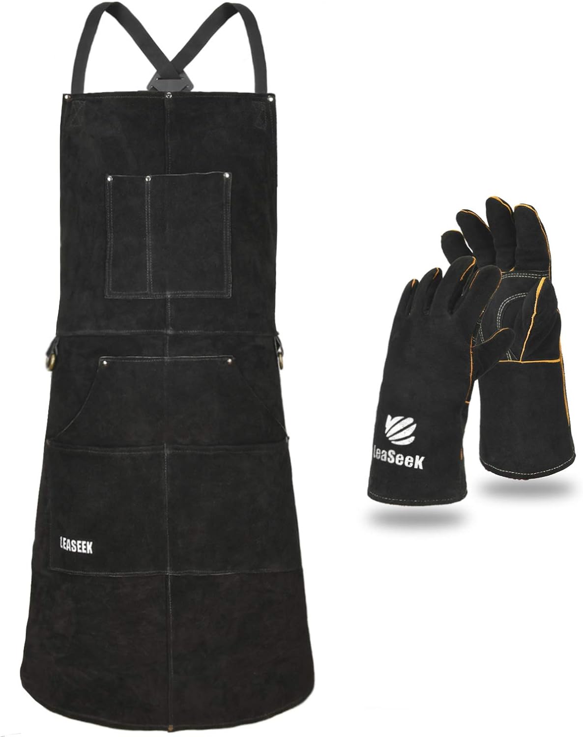 LeaSeek Leather Welding Apron Review - Welding Apprentice Gear