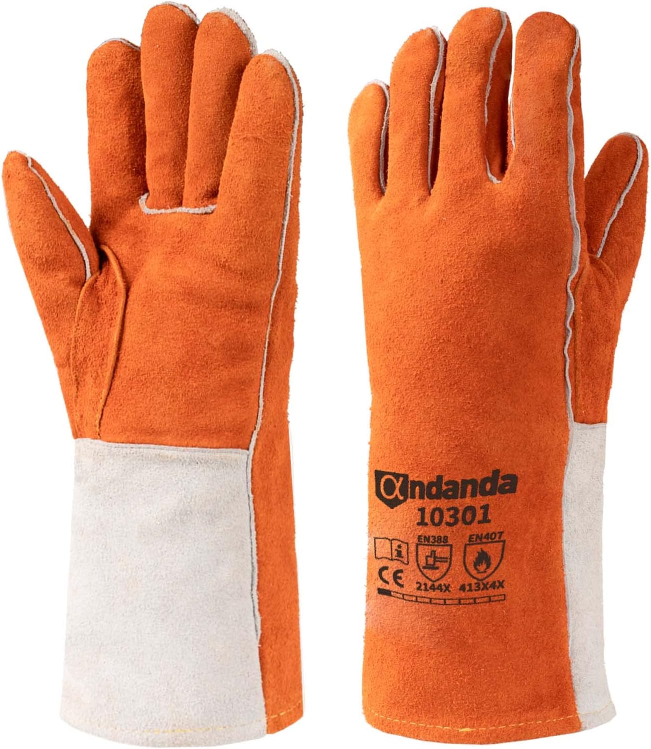 ANDANDA Leather Welding Gloves Review - Welding Apprentice Gear