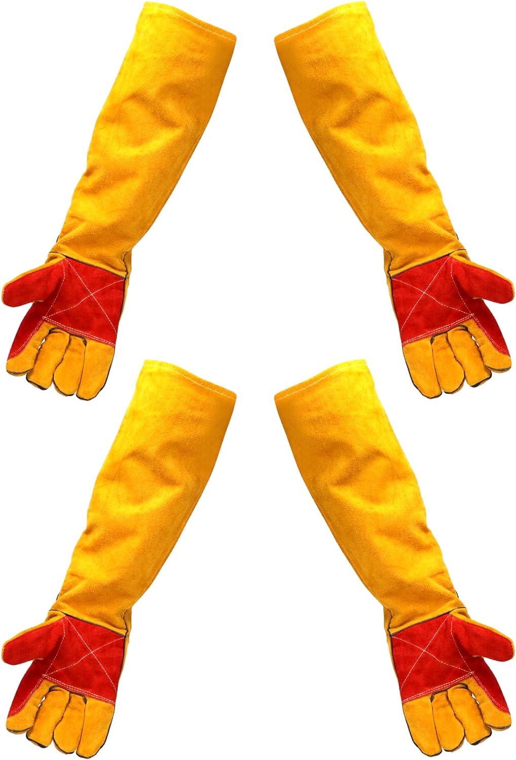 QWORK 24" Leather Gloves Review - Welding Apprentice Gear