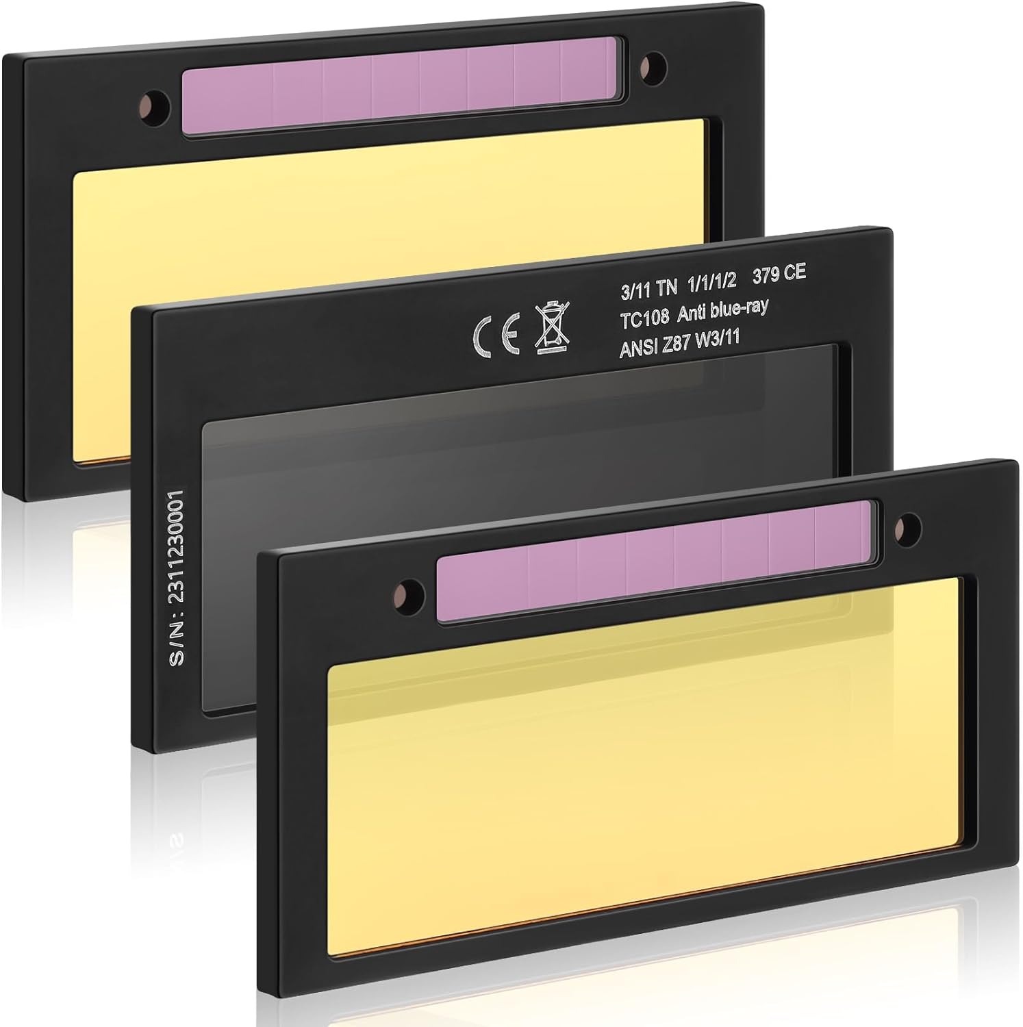 3 Set Gold Welding Lens Review - Welding Apprentice Gear