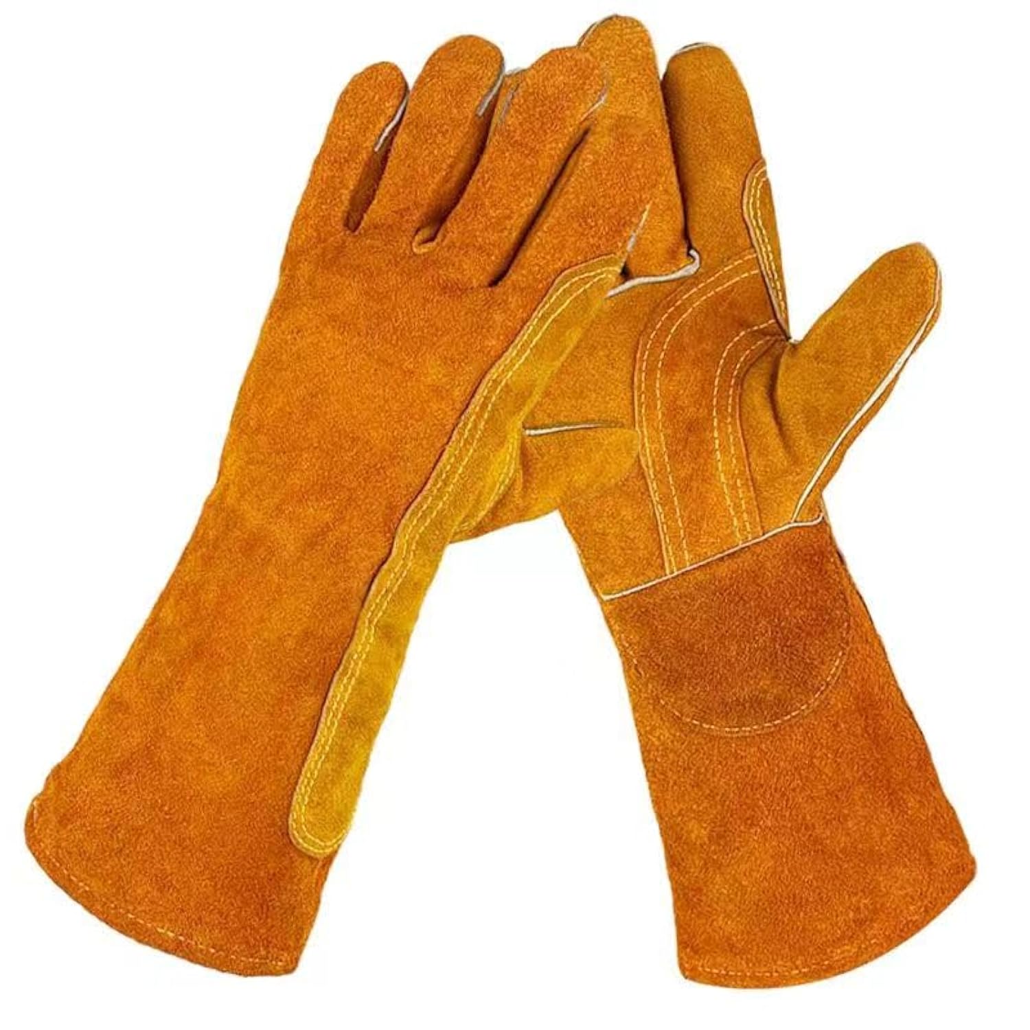 Heat & Wear Resistant Leather Forge Welding Glove Review - Welding ...