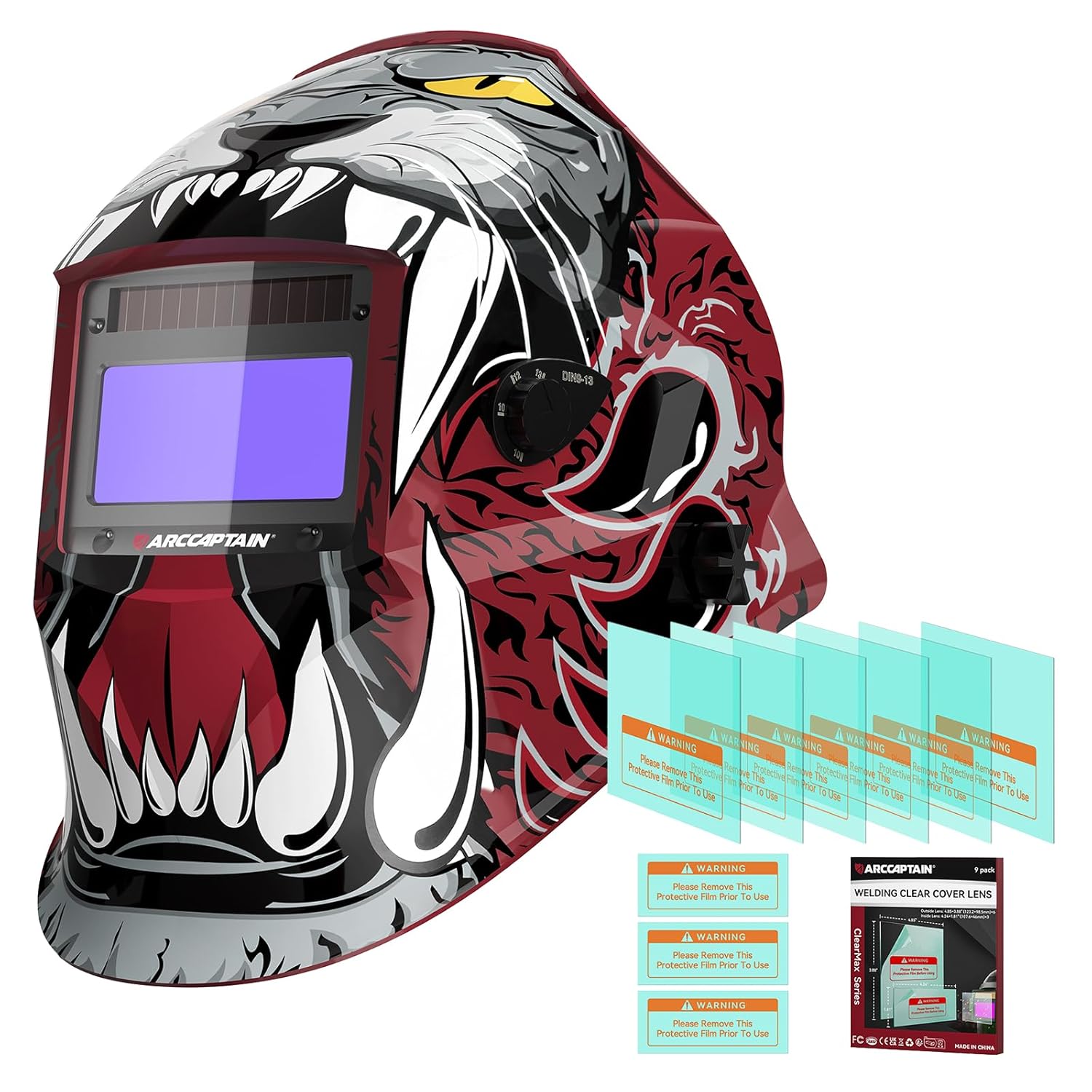 ARCCAPTAIN Welding Helmet & Lens Review - Welding Apprentice Gear
